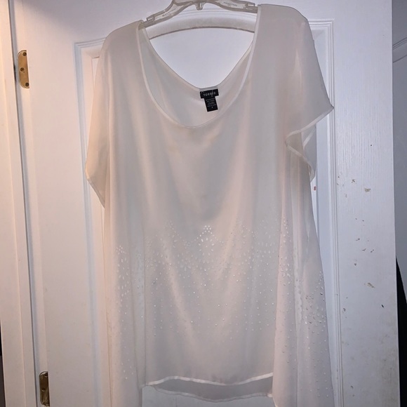 torrid | Tops | Flowy Plus Size White Blouse With Details | Poshmark